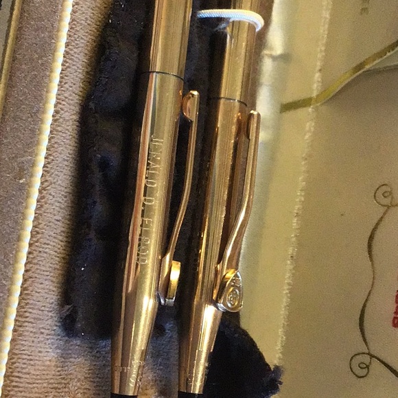 Accessories | 14k Gold Filled Cross Pen Pencil Set | Poshmark
